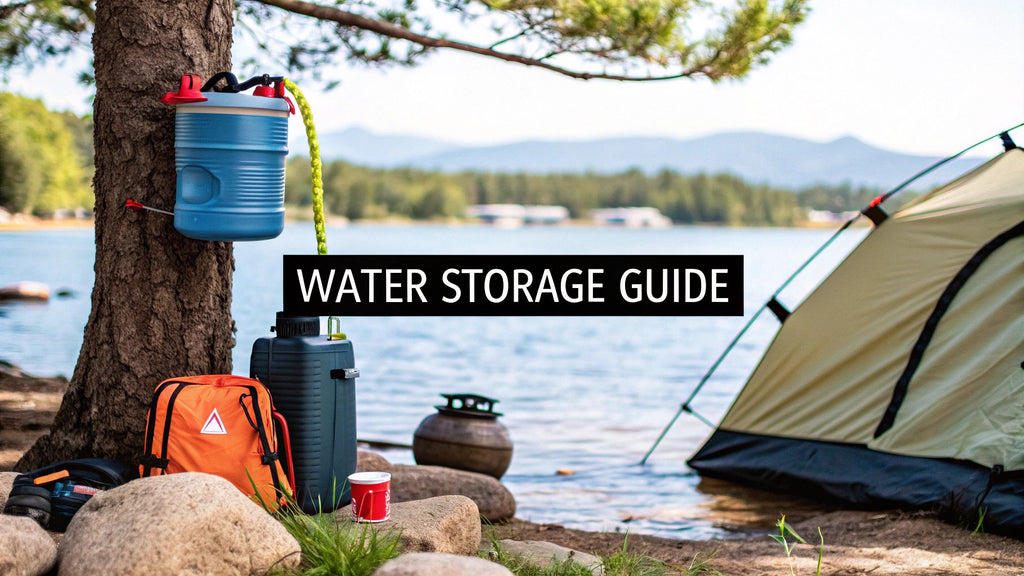 Your Guide to Camping Water Storage Solutions