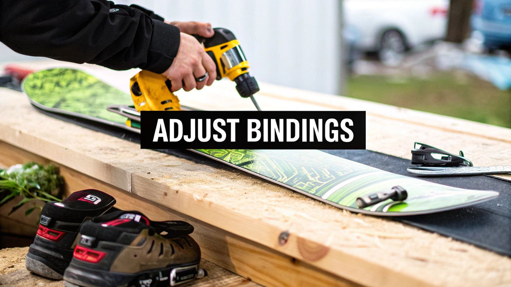 Pro Guide to Adjusting Snowboard Bindings