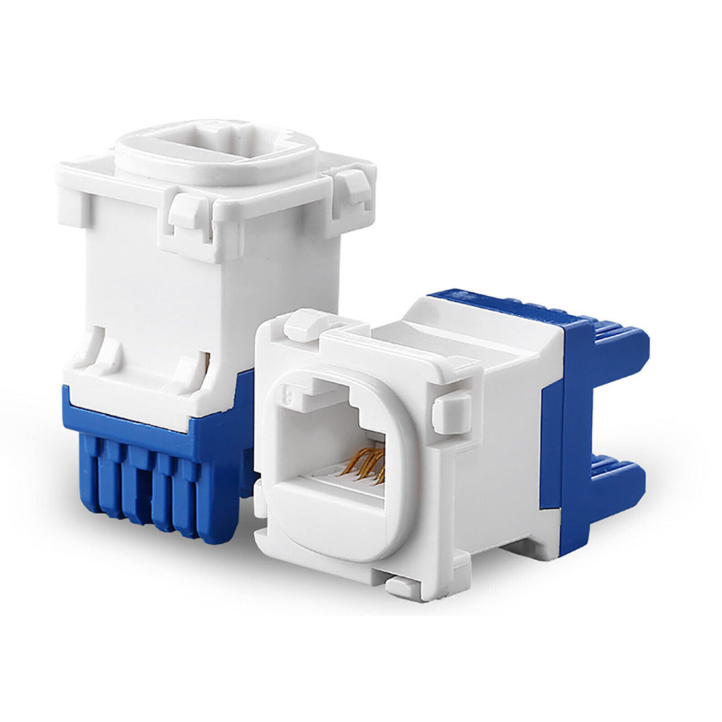 6 Gang Data Wall Plate Clipsal Style Cat6 Rj45 Coupler Network Lan Por