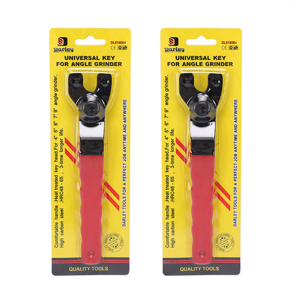 8" Angle Grinder Universal Adjustable Pin Wrench 10mm-50mm Nut Spanner