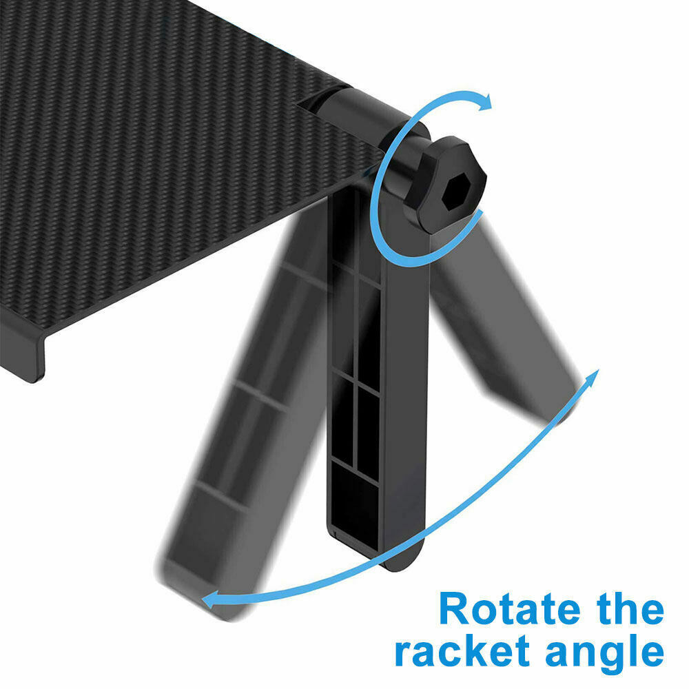 ABS Folding Monitor Top Shelf Adjustable Storage Rack for TV Screen Bl