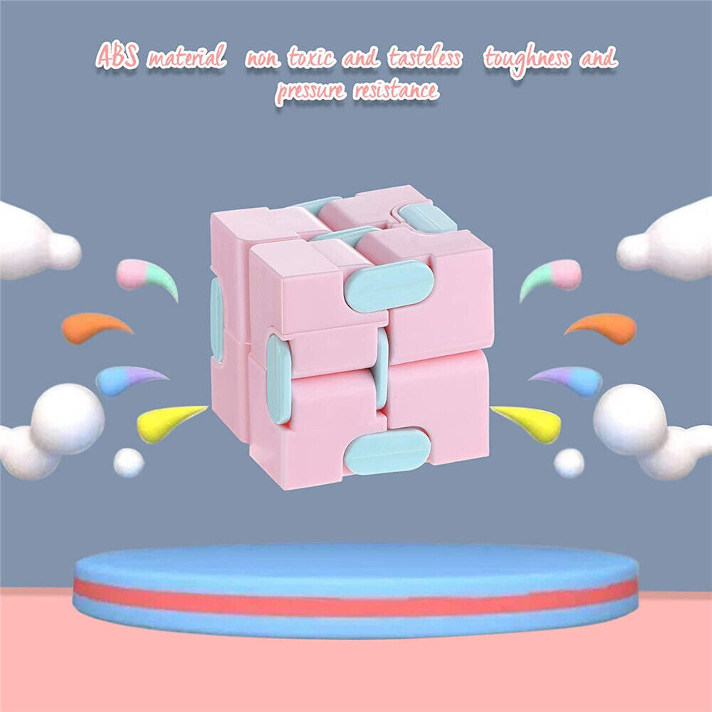 Infinity Cube Sensory Stress Relief Magic Puzzle Fidget Toys ADHD Anti