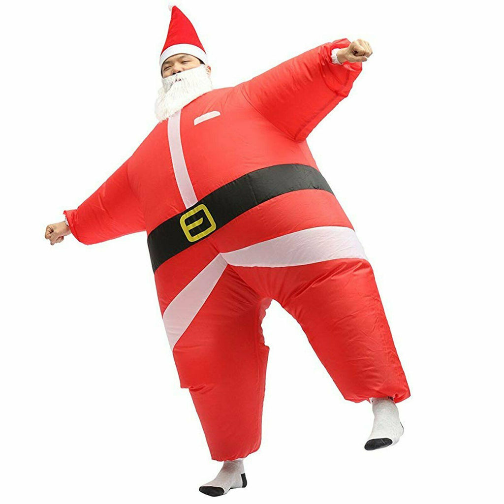 Inflatable Santa Costume for Jolly Celebrations | Lets Party