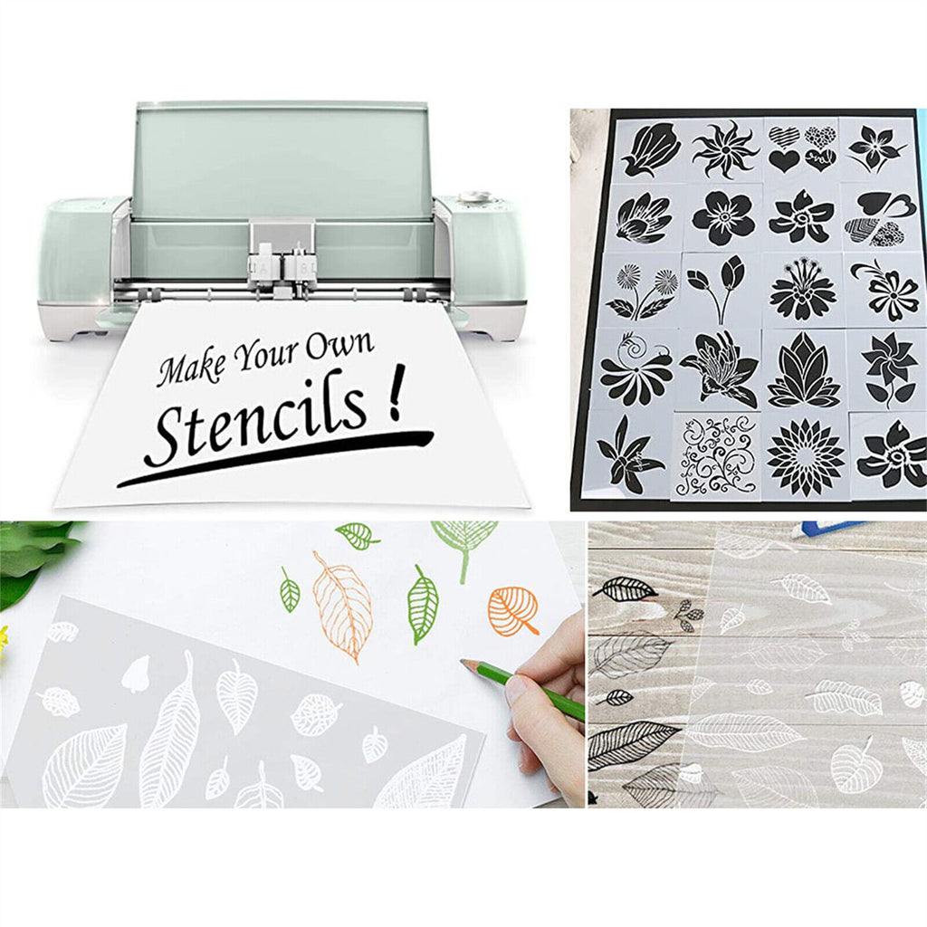Mylar Stencil Film Sheet 127 micron 5 mil Blank A4 Size Craft Stencils