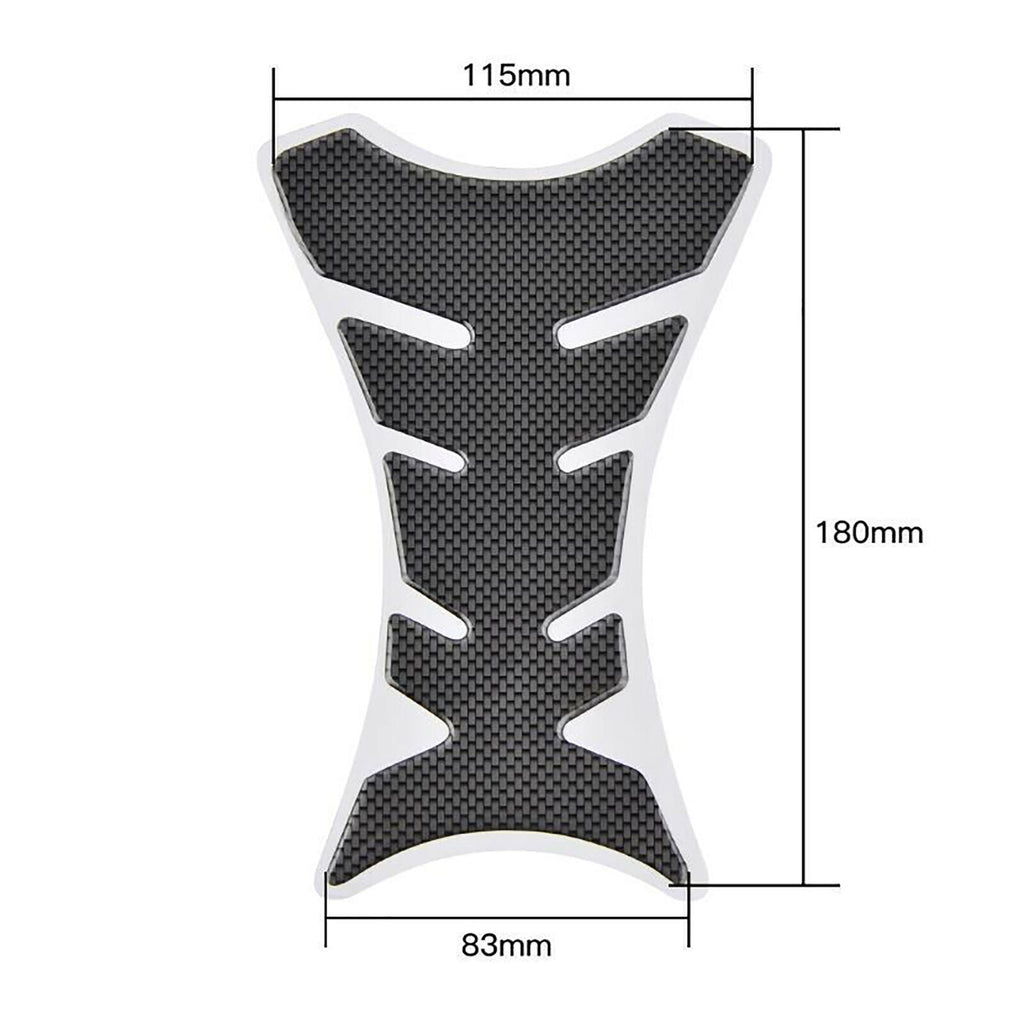 Universal Motorcycle Gas Tank Sticker Fuel Tank Pad Protector Guard 3D